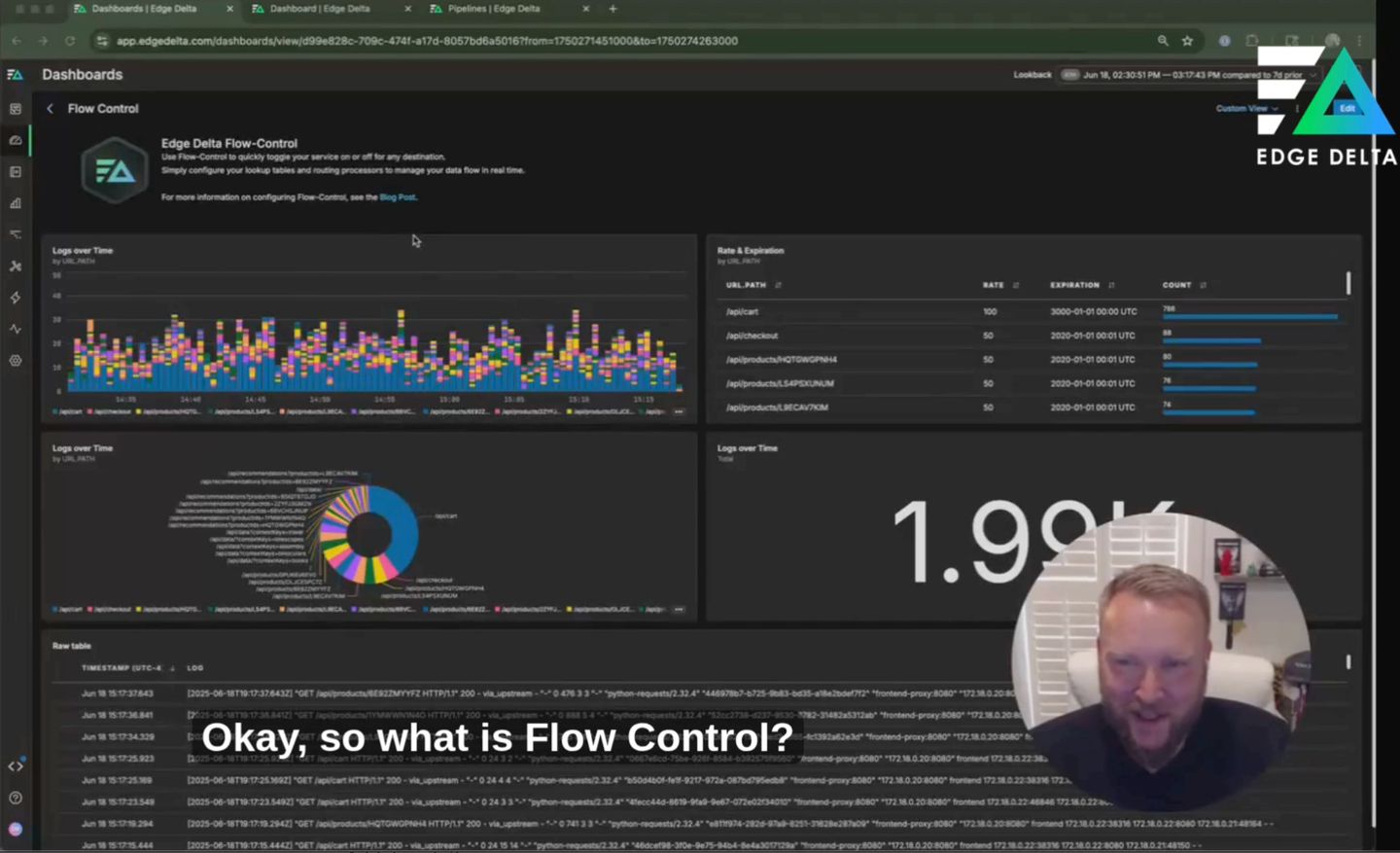 Dynamically Adjust Telemetry Data with Flow Control | Demos